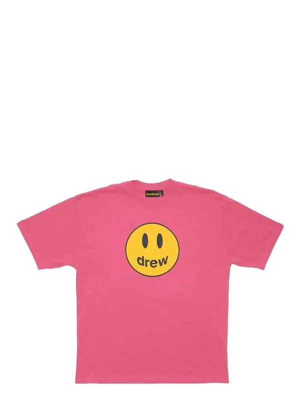 Drew House Mascot Short Sleeve Tee Shirt - Hot Pink