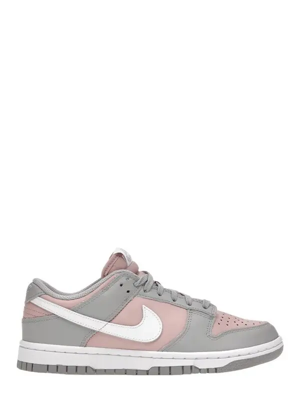 Nike Dunk Low Sneakers - Pink Oxford/metallic Silver/white