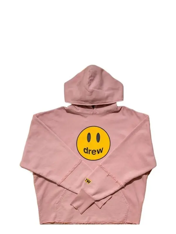 Drew House Mascot Deconstructed Hoodie - Dusty Rose