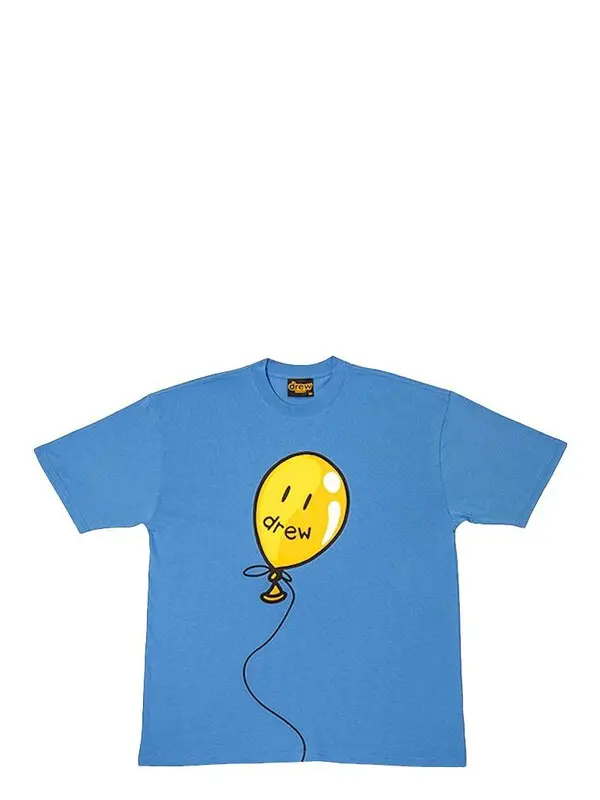 Drew House Joy Short Sleeve Tee Shirt - Sky Blue