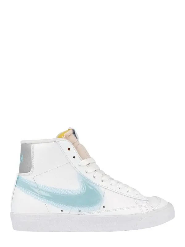 Nike Blazer Mid 77 Sneakers - White/metallic Platinum/psychic Blue