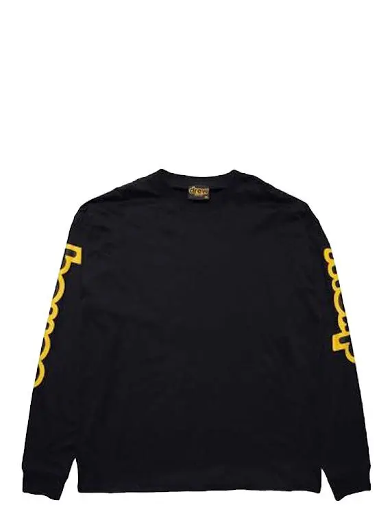 Drew House Hug Long Sleeve T-shirt - Black