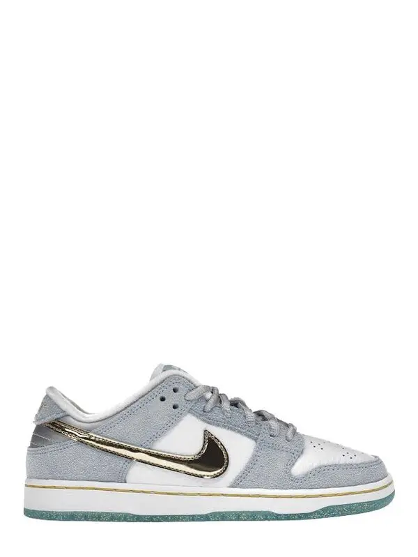 Nike Dunk Low Sean Cliver Ps - Ice Blue/white/metallic Gold