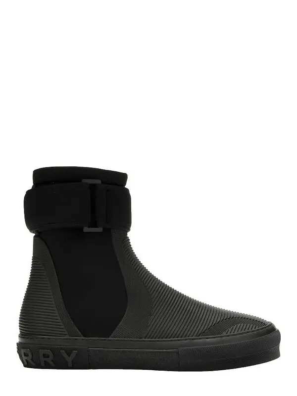 Burberry High-top Sneaker - Black