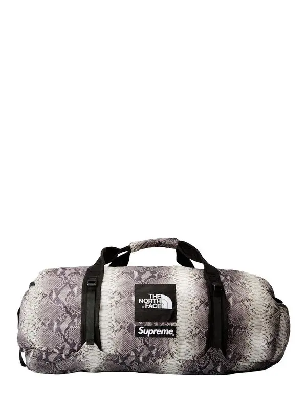 Supreme The North Face Snakeskin Flyweight Duffle Bag - Black