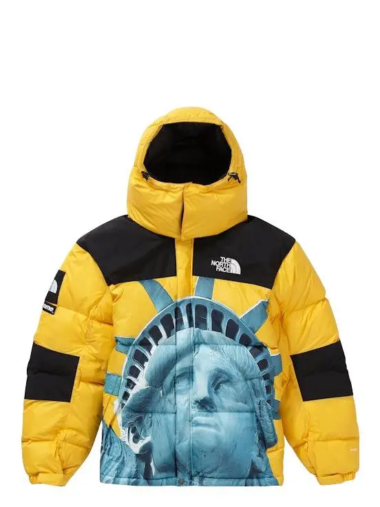 Supreme The North Face Statue Of Liberty Baltoro Jacket - Yellow