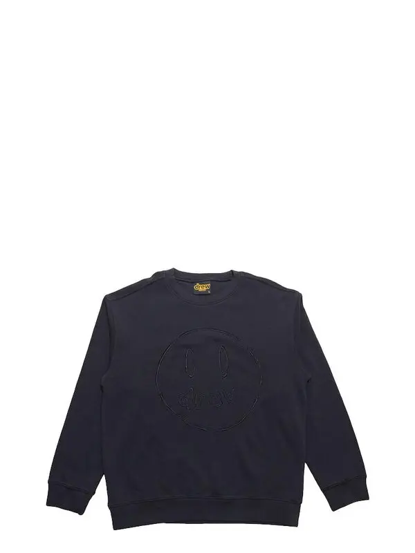 Drew House Sketch Mascot Crewneck Sweatshirt - Black