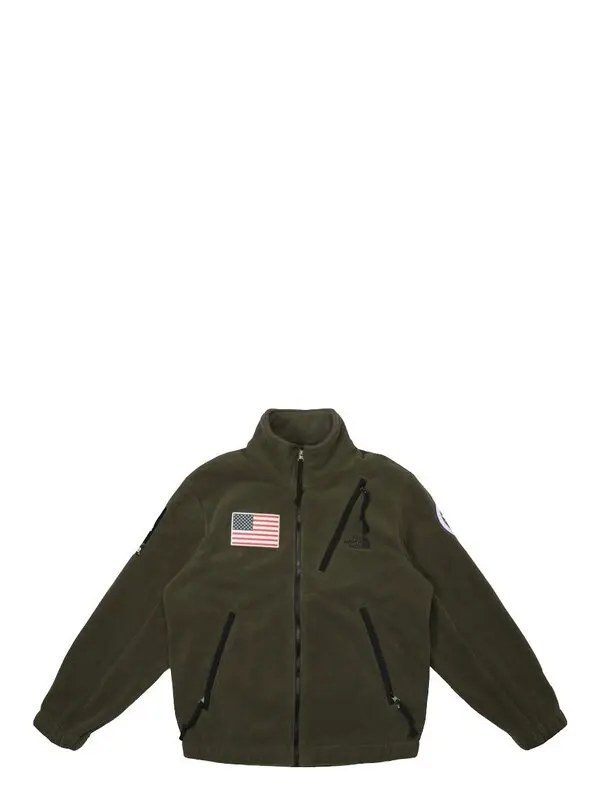 Supreme The North Face Trans Antarctica Expedition Fleece Jacket - Olive