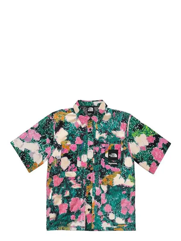 Supreme The North Face Trekking Short Sleeve Shirt - Flowers