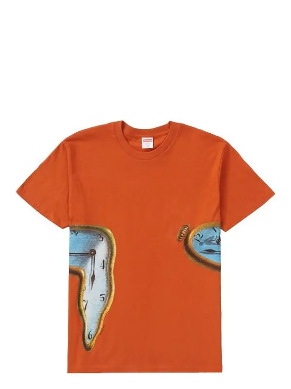 Supreme The Persistence Of Memory Tee Shirt - Rust