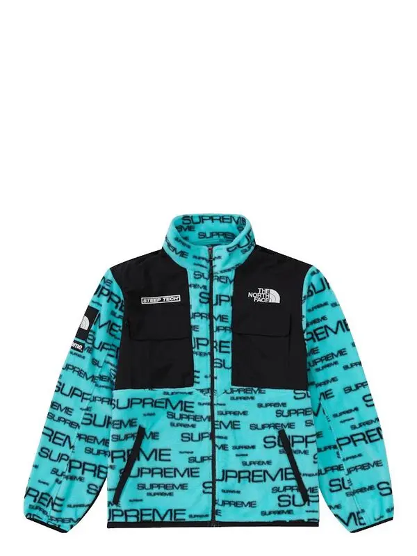 Supreme The North Face Steep Tech Fleece Jacket - Teal