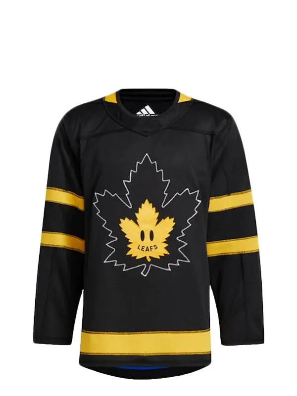 Drew House X Toronto Maple Leafs Alt 3rd Reversible Jersey - Black/yellow/blue
