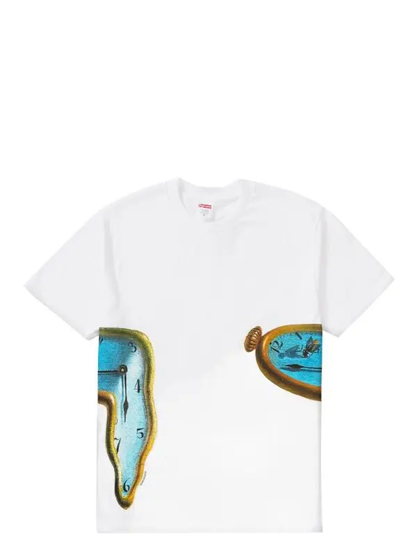 Supreme The Persistence Of Memory Tee Shirt - White