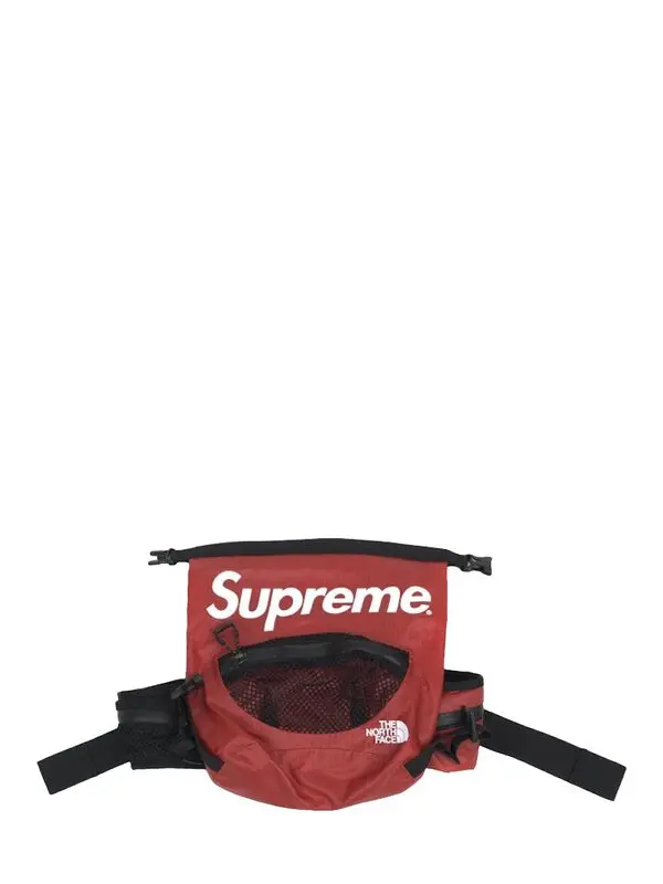 Supreme The North Face Waterproof Waist Bag - Red