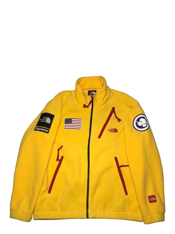 Supreme The North Face Trans Antarctica Expedition Fleece Jacket - Yellow