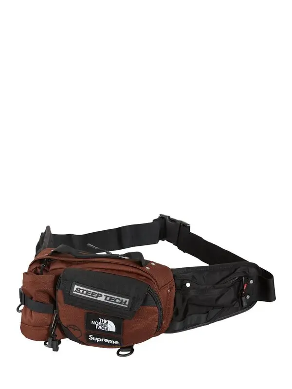 Supreme The North Face Steep Tech Waist Bag - Brown