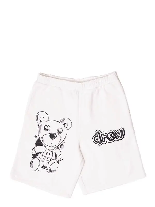 Drew House Theodore Sketch Sweatshort - Off/white