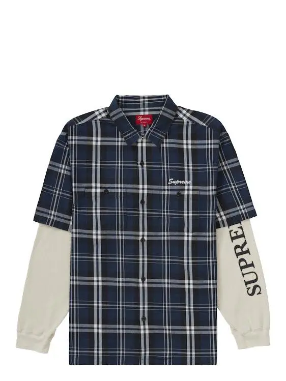 Supreme Thermal Work Shirt - Plaid