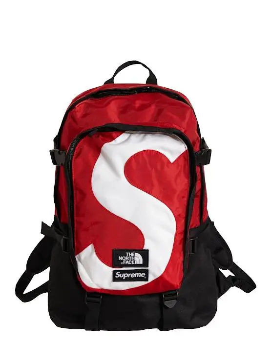 Supreme The North Face S Logo Expedition Backpack - Red