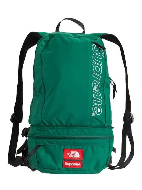 Supreme The North Face Trekking Convertible Backpack And Waist Bag - Dark Green