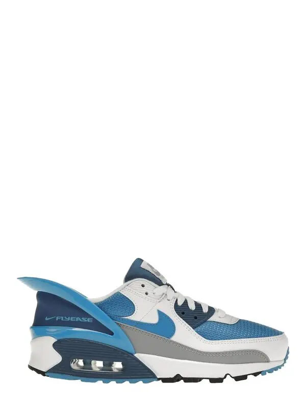Nike Air Max 90 Flyease Sneakers - White/industrial Blue