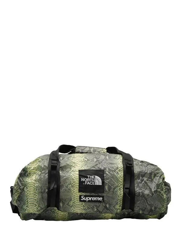 Supreme The North Face Snakeskin Flyweight Duffle Bag - Green