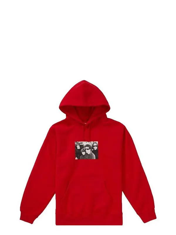 Supreme The Velvet Underground Hooded Sweatshirt - Red