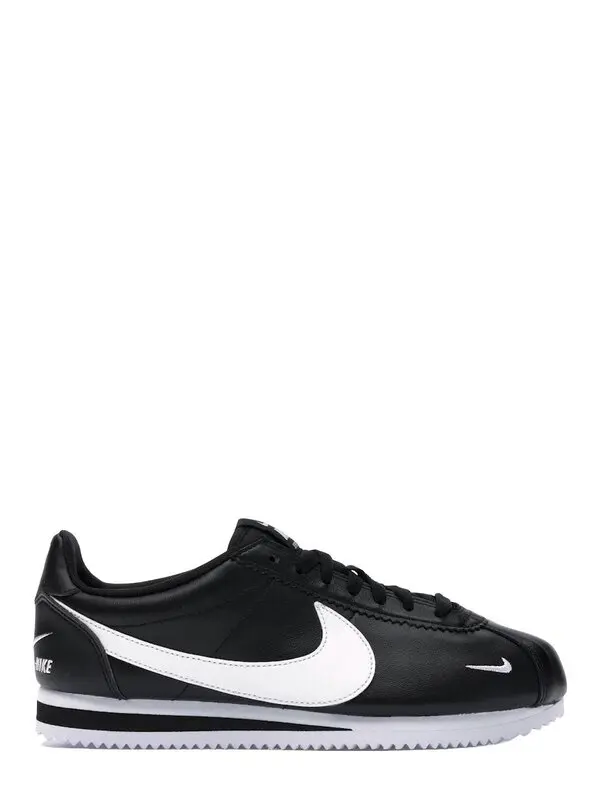 Nike Classic Cortez Mini Swooshin Sneakers - Black/white