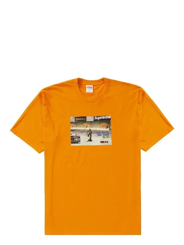 Supreme Thrasher Game Tee Shirt - Orange