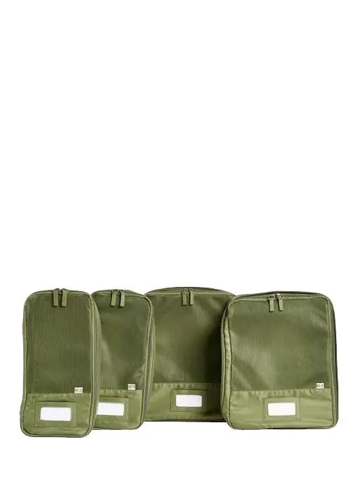 BEIS 4-piece Compression Packing Cubes - Olive