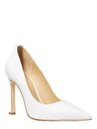 Michael Kors Amara Leather Pump - White