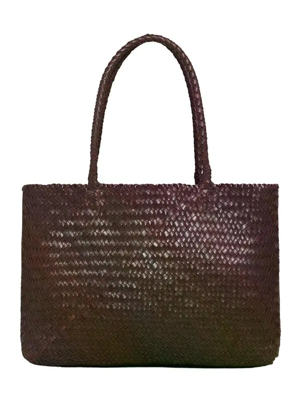 Madewell The Signature Woven Tote - Coffee Bean