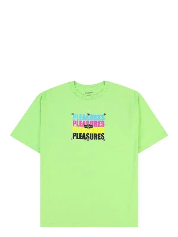PLEASURES Cmyk T-shirt - Green