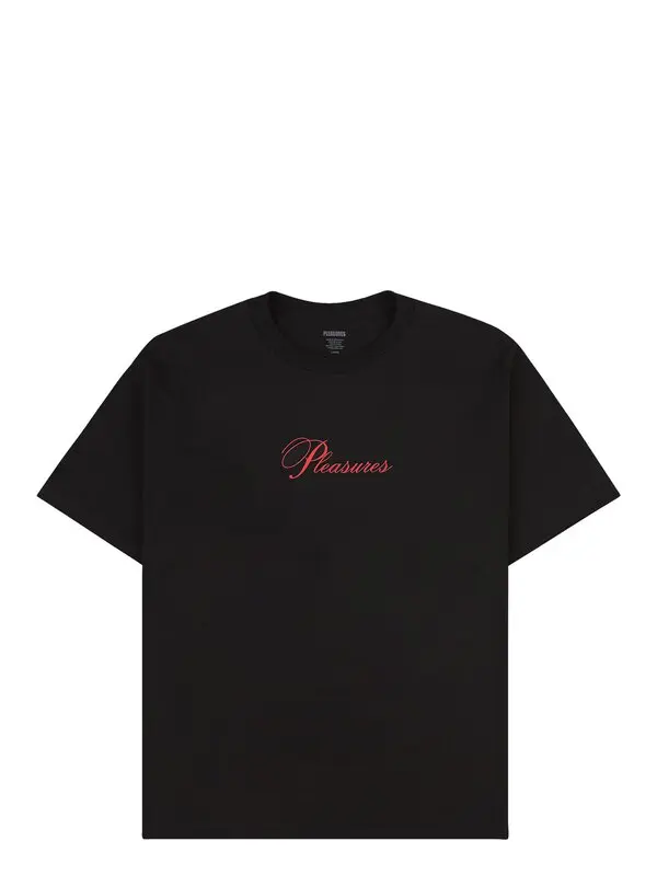 PLEASURES Stack T-shirt - Black