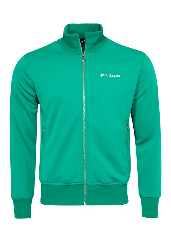 Palm Angels Classic Logo Track Jacket - Green
