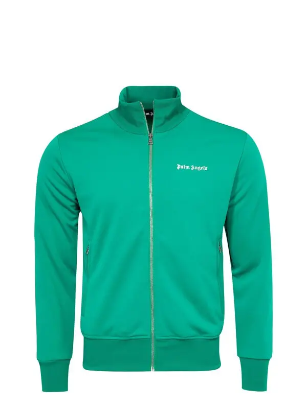 Palm Angels Classic Logo Track Jacket - Green