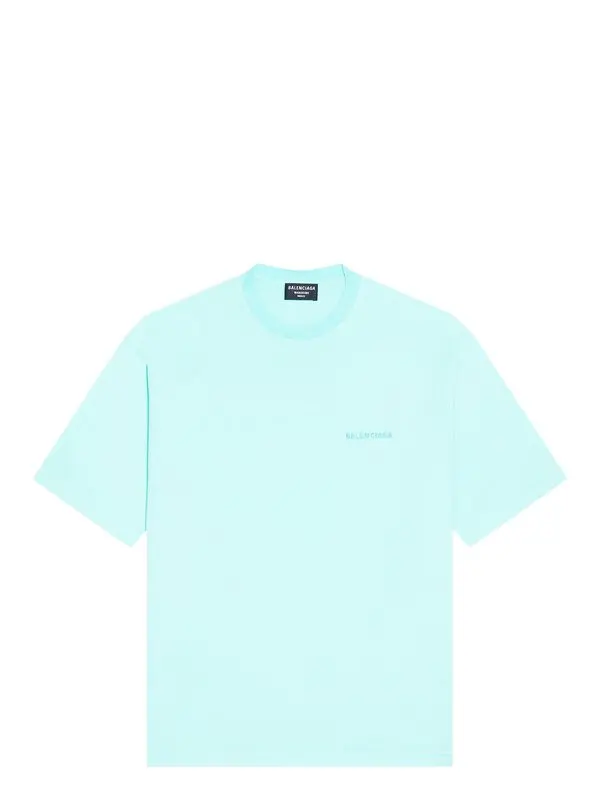 Balenciaga Medium Fit T-shirt - Green
