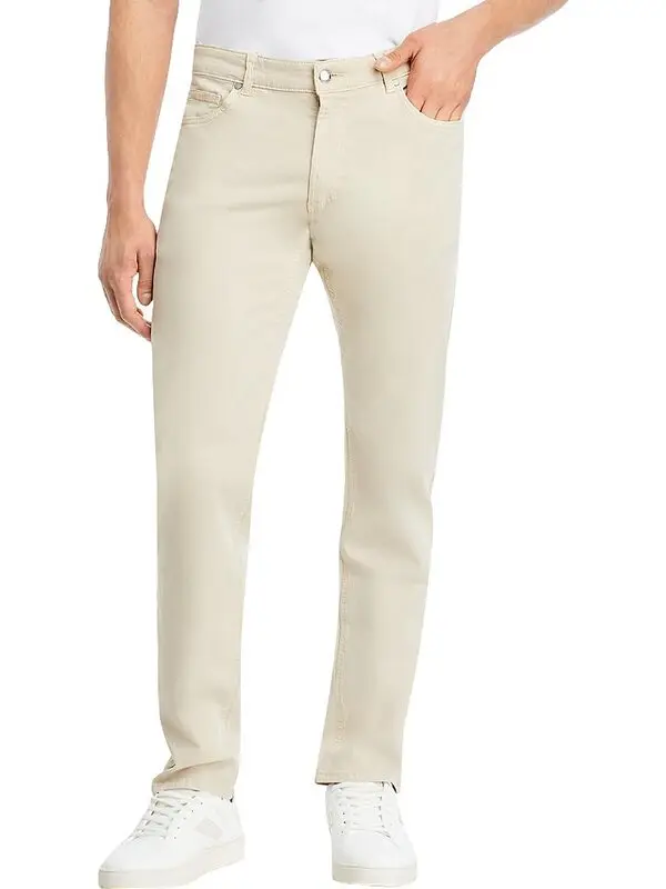 Peter Millar Crown Crafted Wayfare Stretch Tailored Fit Trousers - Stone