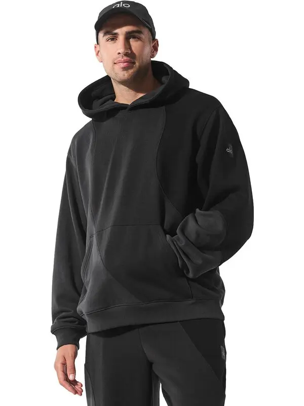 Alo Yoga Make Waves Hoodie - Vintage Black Tonal