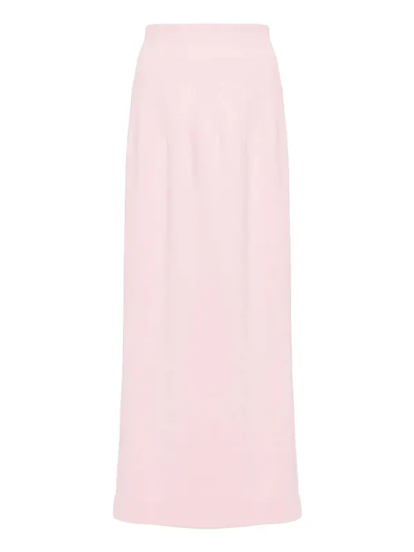 Staud Jeremiah Crepe Maxi Skirt - Pink