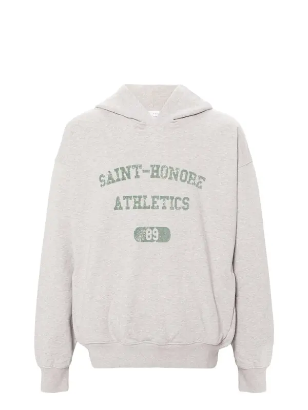 1989 STUDIO Saint Honore Cotton Hoodie - Grey