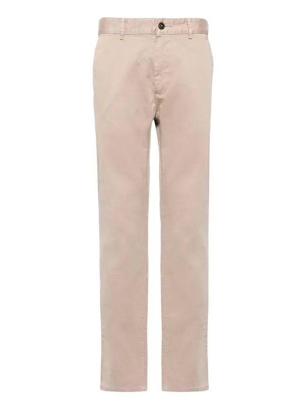 BOSS Mid-rise Slim Chinos - Brown
