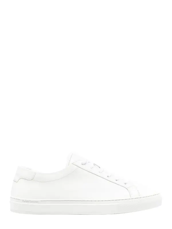 Polo Ralph Lauren Jermain Lux Leather Sneakers - White