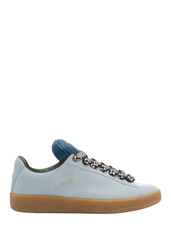 LANVIN X Future Hyper Curb Suede Sneakers - Blue