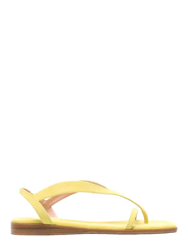 Fabiana Filippi Slingback Flat Sandals - Yellow