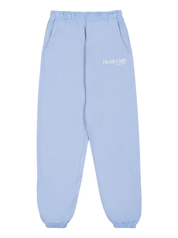 SPORTY & RICH Health Club Track Pants - Blue