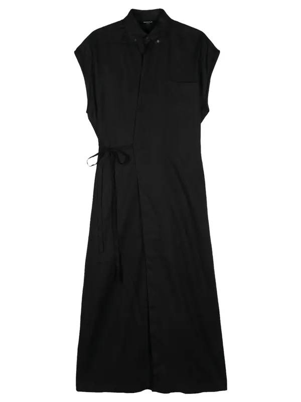 Fabiana Filippi Linen Maxi Dress - Black