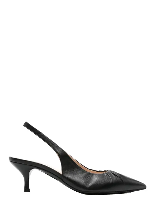 Fabiana Filippi 55mm Ruched Pumps - Black