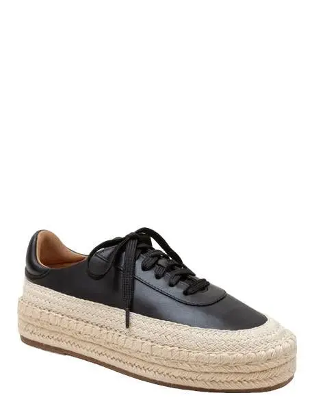 Linea Paolo Selma Platform Sneakers - Black