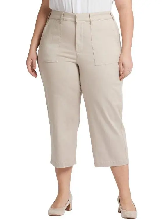 NYDJ Crop Utility Pants - Feather